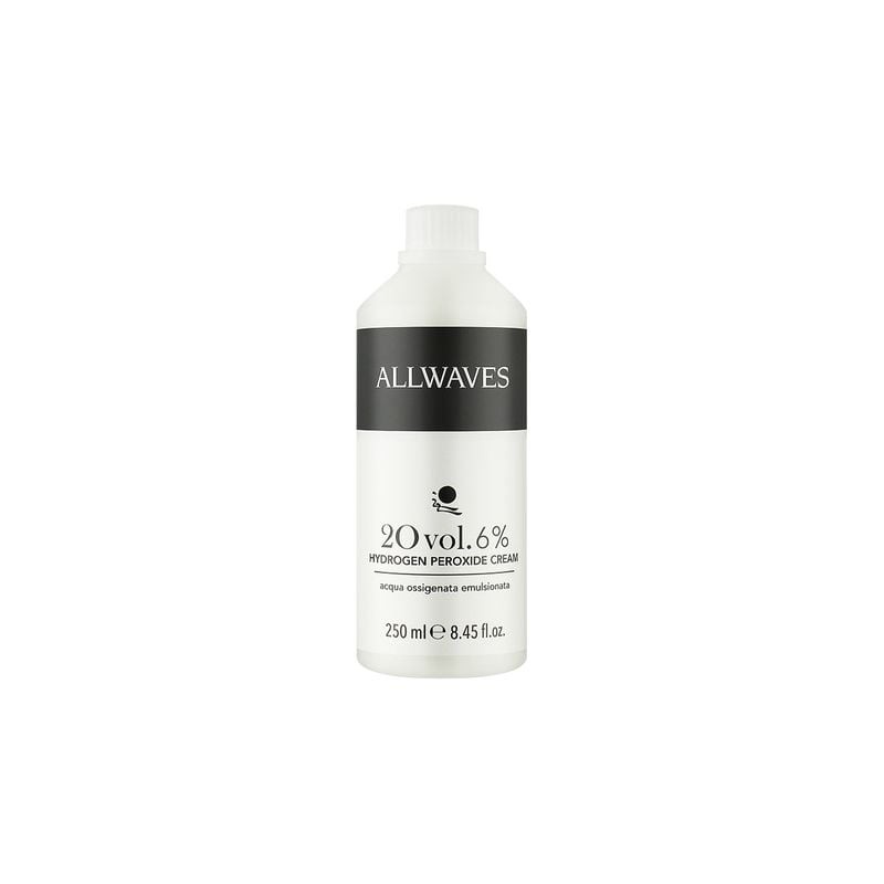 Купить Крем-оксидант для краски Allwaves Hydrogen Peroxide Cream 6% (20 ...